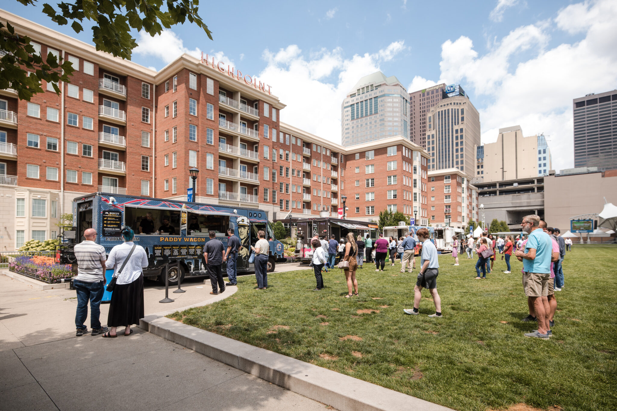 Food Truck Food Court at Columbus Commons - Downtown Columbus
