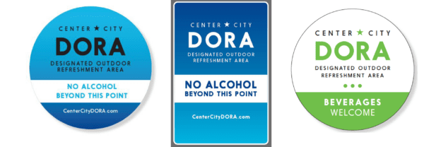 Designated Outdoor Refreshment Area - Downtown Columbus