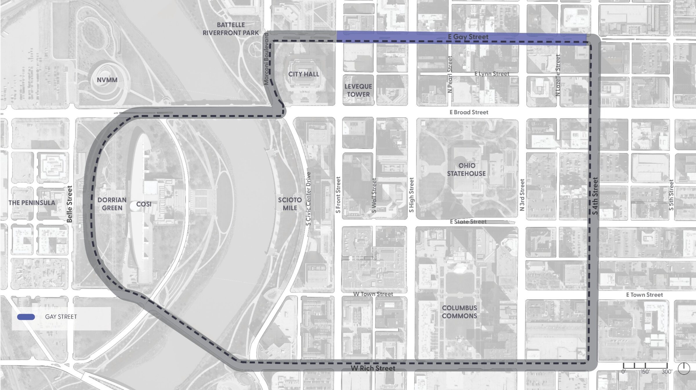 The Capital Line - Downtown Columbus